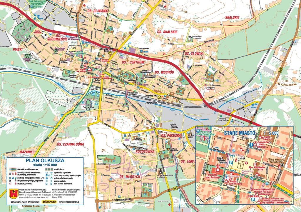 Plan Olkusza - Urząd Miasta i Gminy w Olkuszu